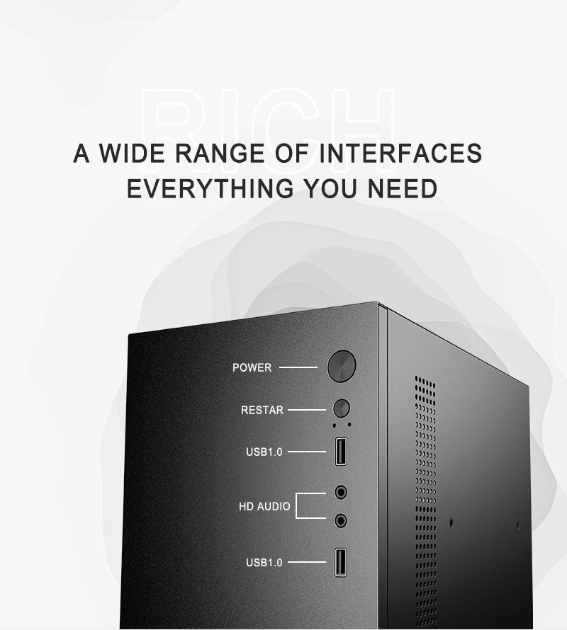 XYZCASE Factory ATX Custom Computer Cases for Office