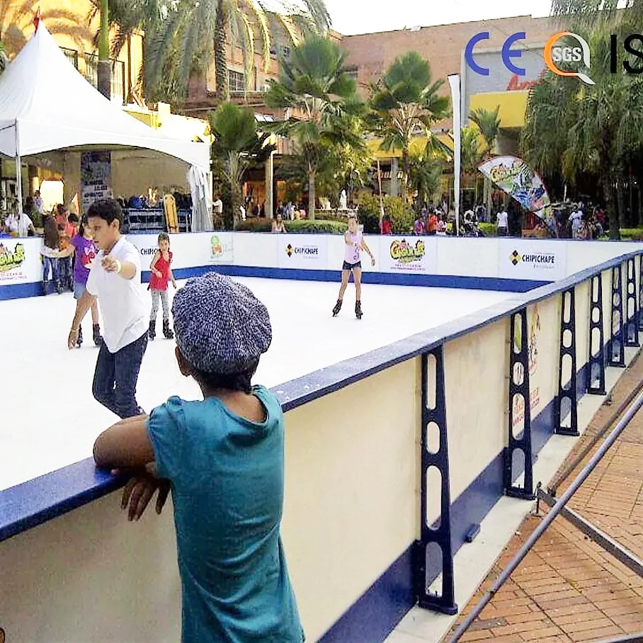 Synthetic Ice Rink Roller Skating Court Flooring Skating Board Price ...