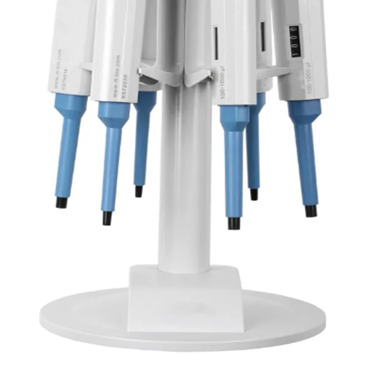 Laboratory Carousel Rotate Pipette Stand Use For Micropipette One Year ...