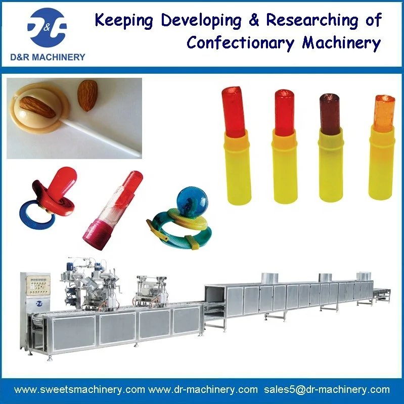 Alibaba.com: 35KW hard candy making machine toy, 17x1x2.7m lollipop ...