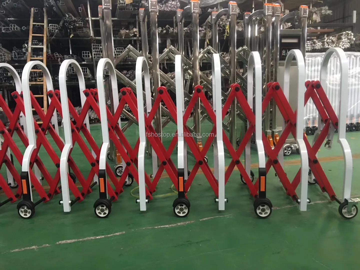 Accordion Barrier - Efficient Parking Traffic Solution