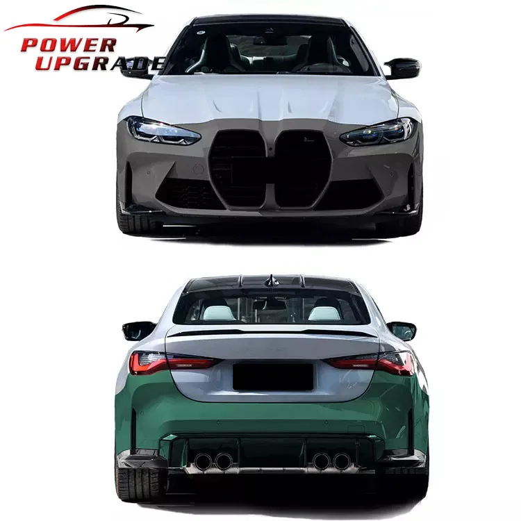 M4 Style Body Kit For Bmw 4 Series G22 2020-2022 Front Rear Bumper With ...