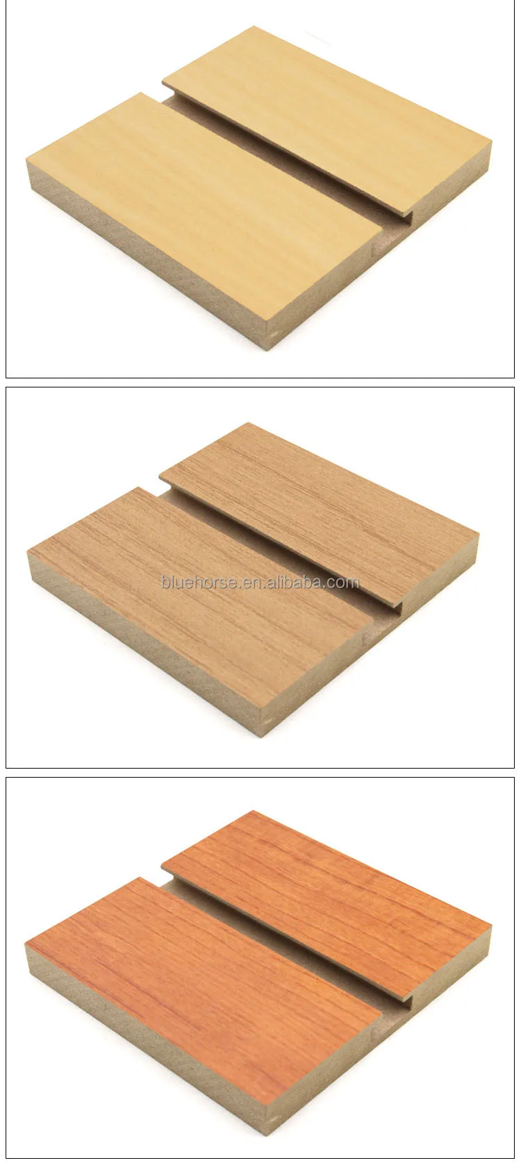 Wholesale 1220*2440mm Grooved Mdf Board Slatwall Panel - Buy Grooved ...