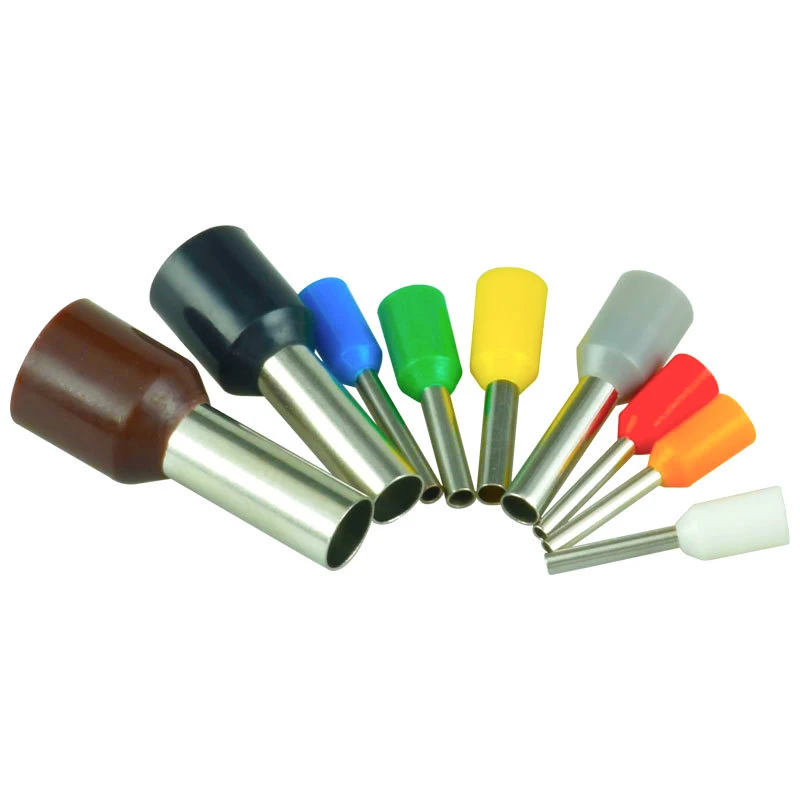 Tube Pre-insulated Bootlace Ferrule Cable Wire Terminal Electrical ...