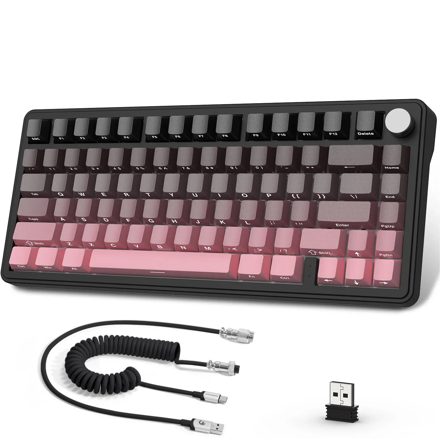 Attack Shark X85 RGB LED Backlit Mechanical Keyboard Multi-Function ...