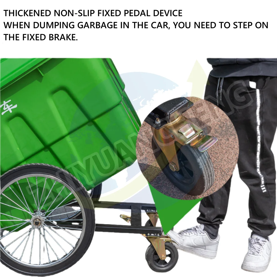 400L Waste Carts - Durable, Eco-Friendly Outdoor Solutions