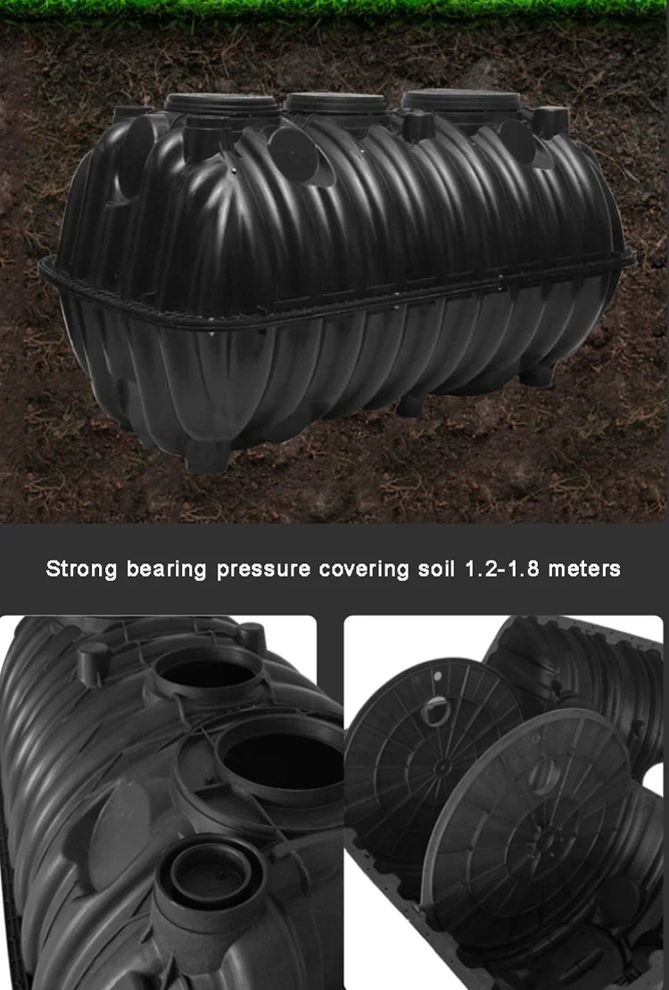 1000L 1500L 2500L biogas waste water treatment tanks underground ...