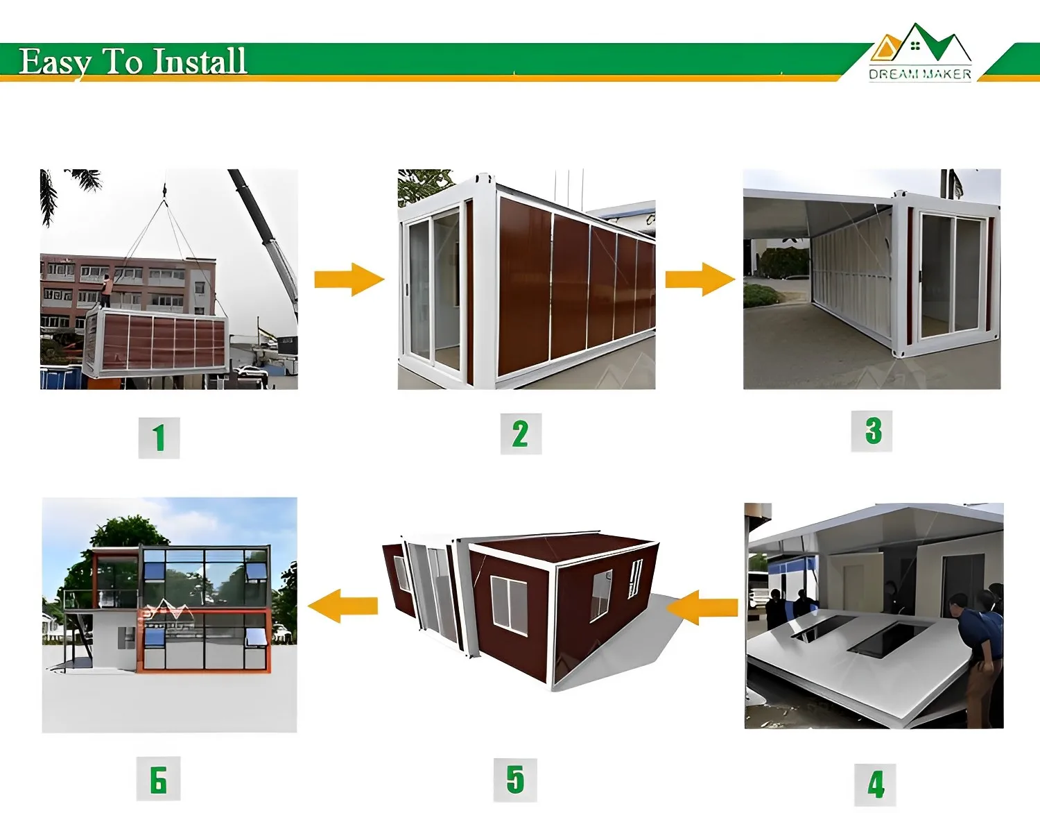 40ft Mobile Expandable Extendable Container Boxable House Casa Hotel ...