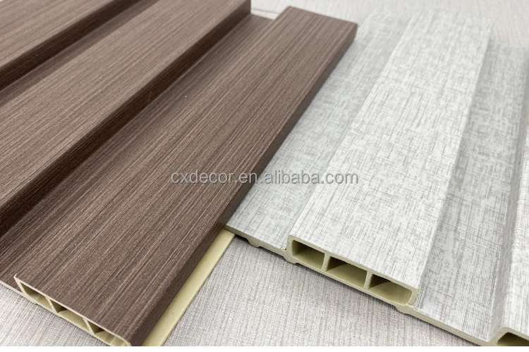 Manufacturers Waterproof Interior Wall Cladding Ceiling Panel Wpc Laminated Bamboo Wood Fiber ...