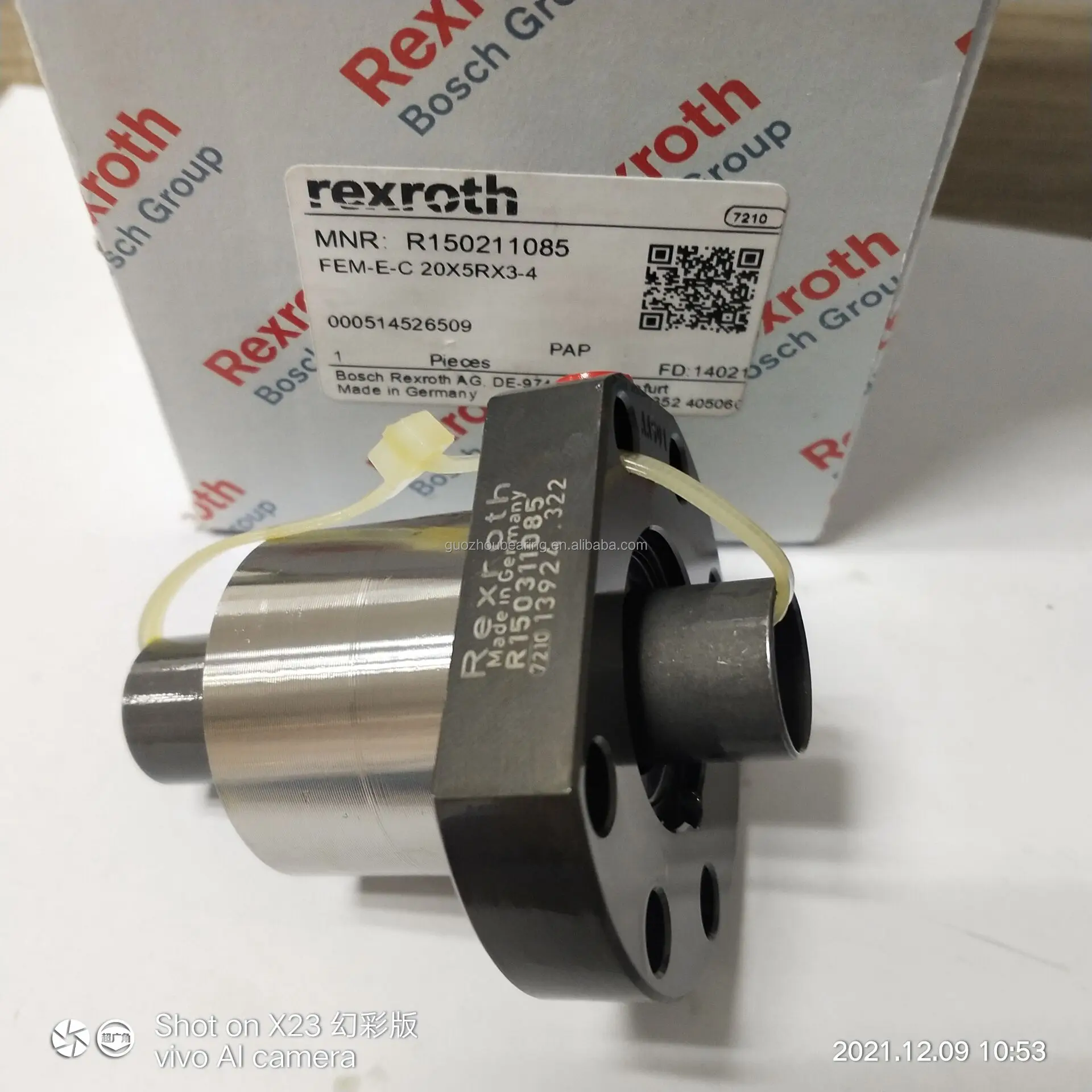 Rexroth Precision Ball Screw Nut with Flange R151221075