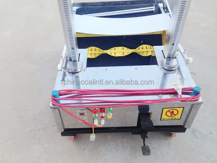 Automatic Wall Cement Plastering Machine Render Electric Wall Cement ...