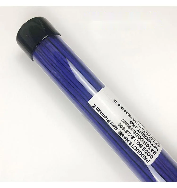 Silveralloy 5% Brazing Solder Rod Flux Coated 1.6x2.6x500mm White Blue ...