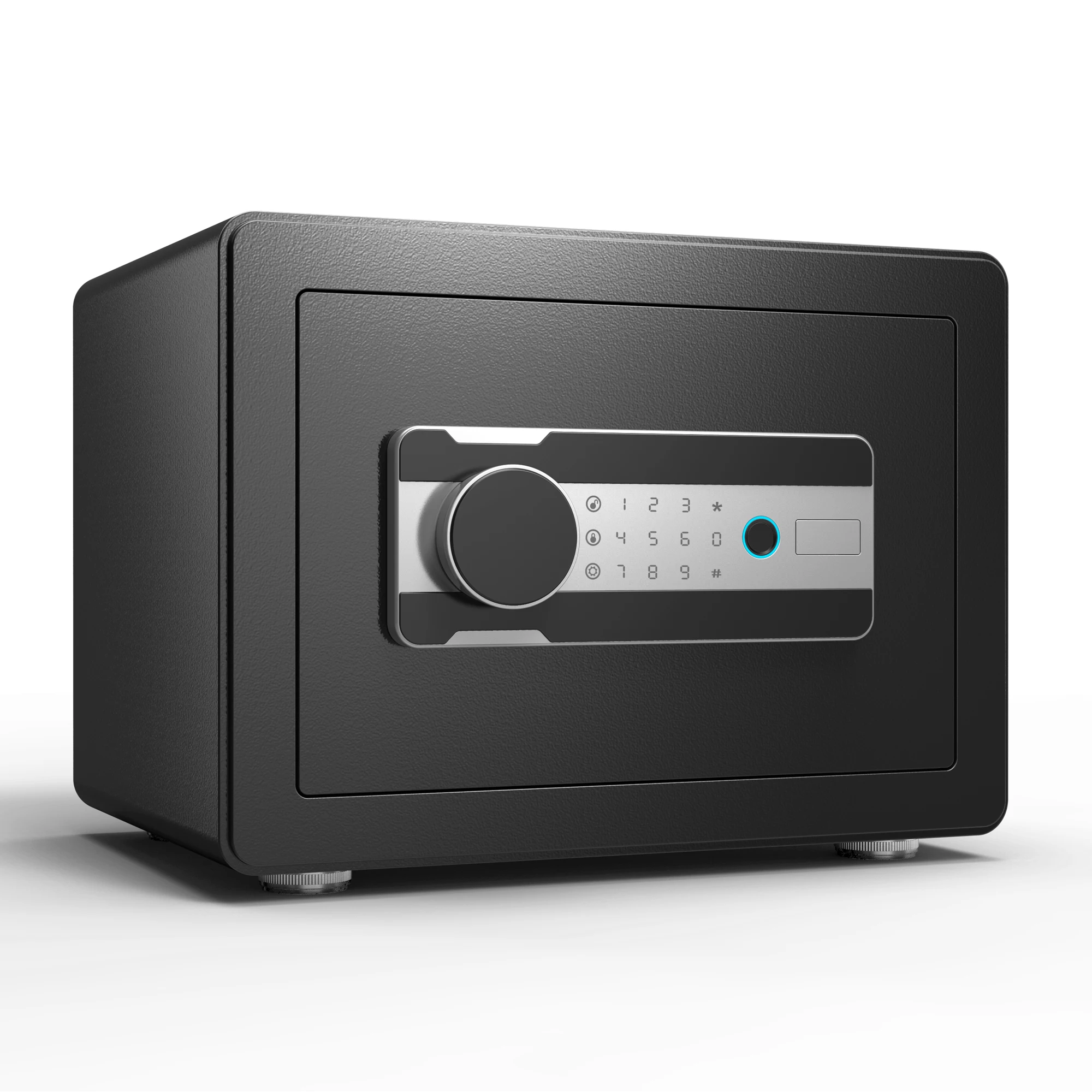 Aobabo High Concealed Fingerprint Mini Safe Box Security Box Safe ...