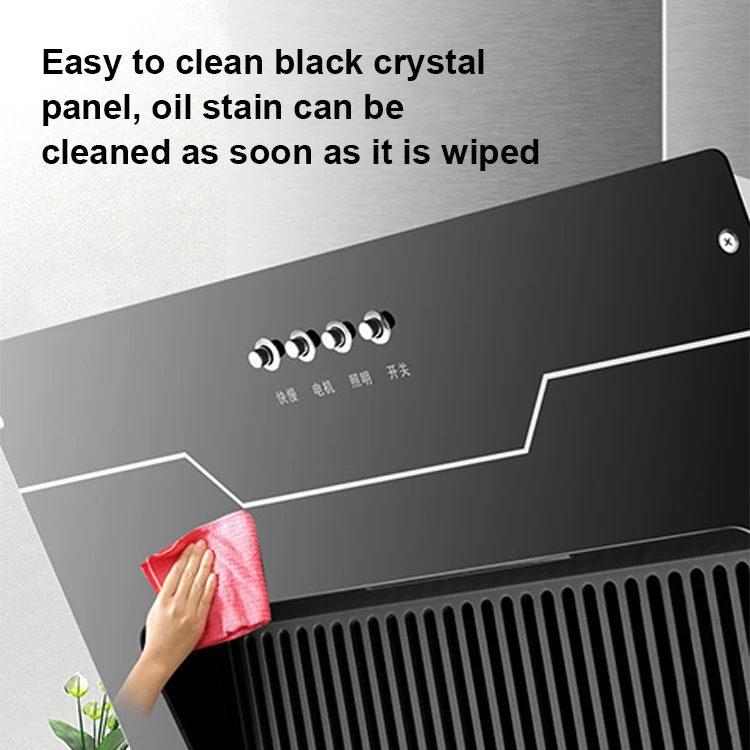 2022 Agreat Newest Curved Glass Smoke Suction Extractor Hood Kitchen ...