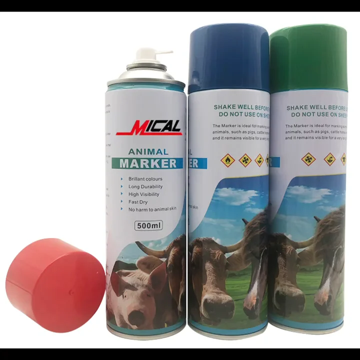 Eco-friendly Animal And Tail Marking Paint Spray - Buy Animal Marking ...