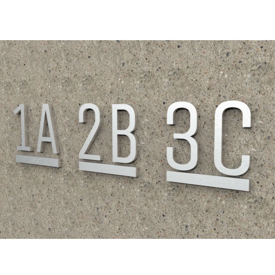 Hot Sale Modern Style Stainless Steel Numbers and Aluminum Letters ...