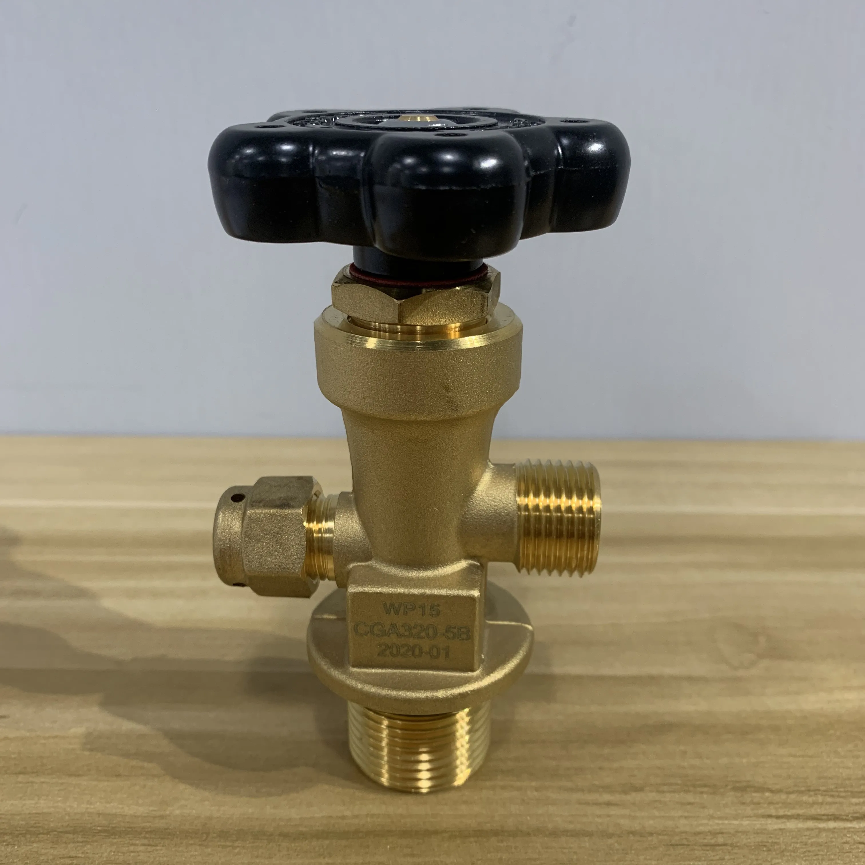 CGA320 CO2 Gas Cylinder Valve - 15mpa Brass for Industrial