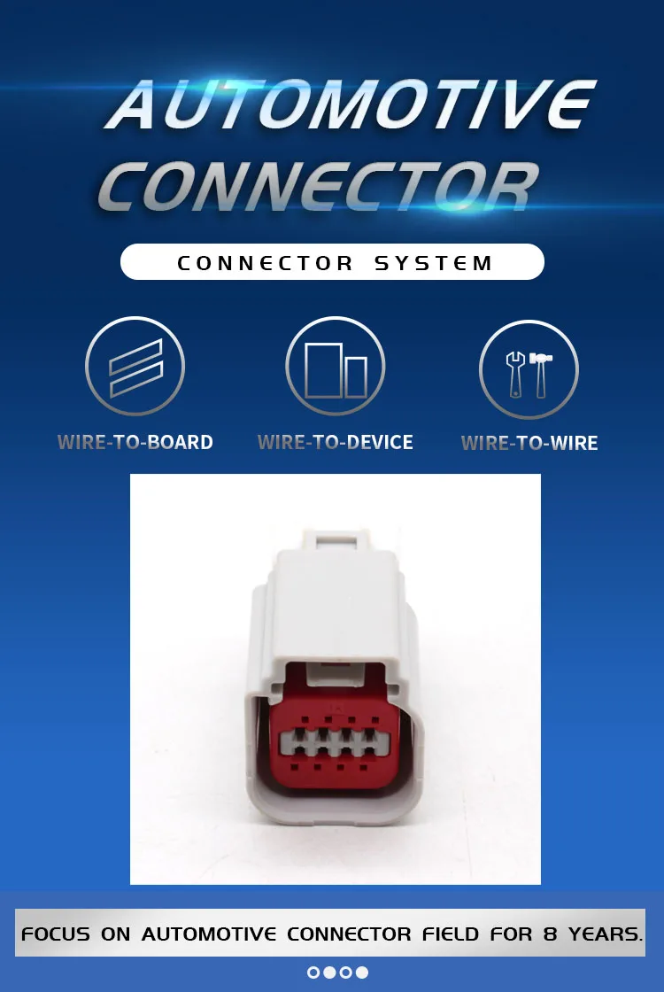 Aptiv 8针母pbt-gf20空气流量传感器连接器，带红色锁，适用于福特 - Buy 传感器连接器,Aptiv连接器,母8针连接器 ...