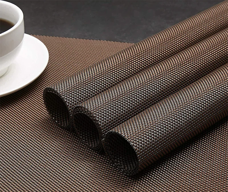 Customized Eco-Friendly PVC Table Pad Rectangle Place Mat for Dining ...
