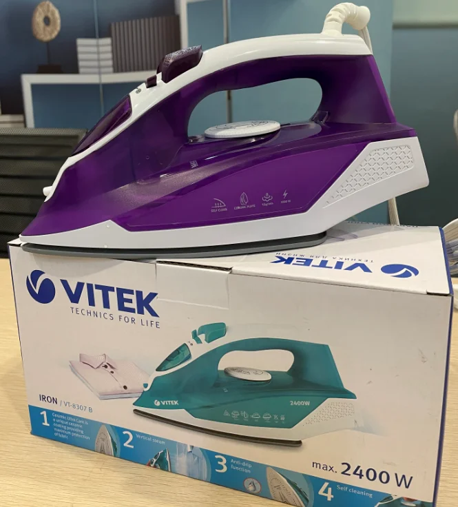 2200w Ferro A Vapor Iron Clothing Machine Pressing Steam Iron Powerful ...