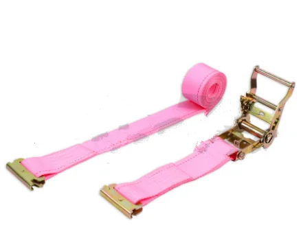 2 Inch E Track Ratchet Transport Dry Van Pink Strap For Logistic - Buy ...