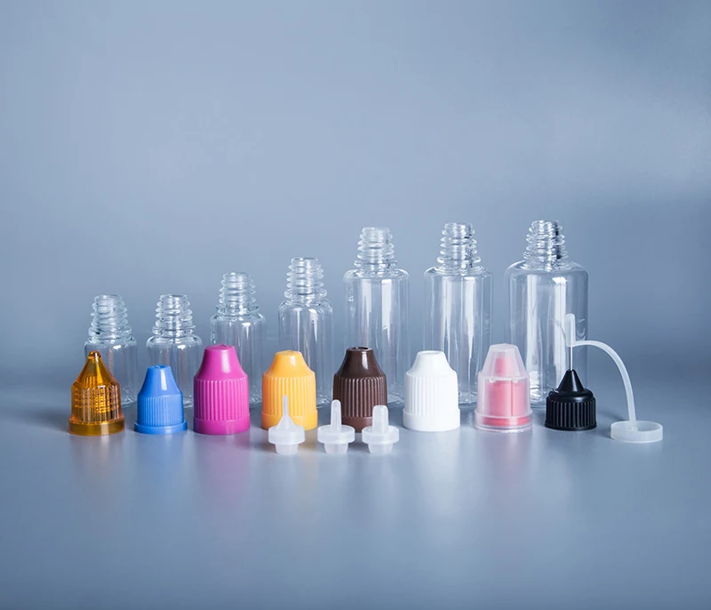 PET Transparent Dropper Bottles - Ideal for Eye Drops