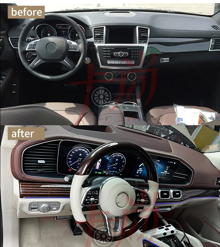 New Design Gls Upgrade To Maybach Interior Kit Gls-class X167 Upgrade ...