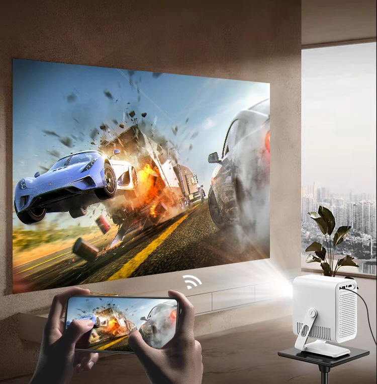 BYINTEK A15 Mini Portable 4K Projector with Android - Ideal for Home ...
