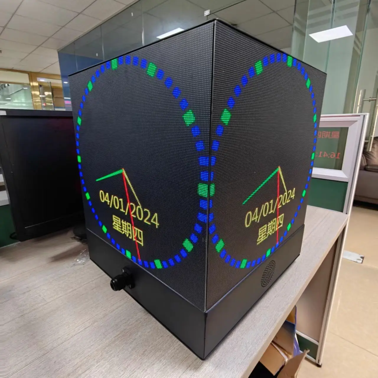 Indoor Outdoor Magic RGB Advertising Square Screen HD LED