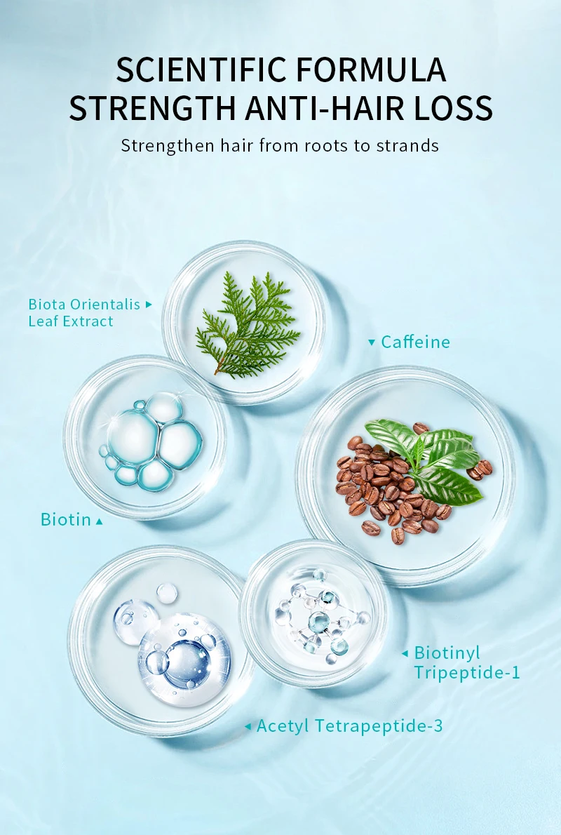 Thinning Hair Growth Serum Natural Fast Hair Growth Oil Anti Hair Loss ...