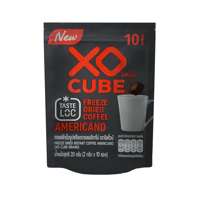 Freeze Dried 10 Cube In Box Instant Coffee Americano (xo Cube Brand ...