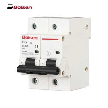 Customized Din Rail 1p 2p 3p 4p 80a 100a 125a Ac Mcb Miniature Circuit ...