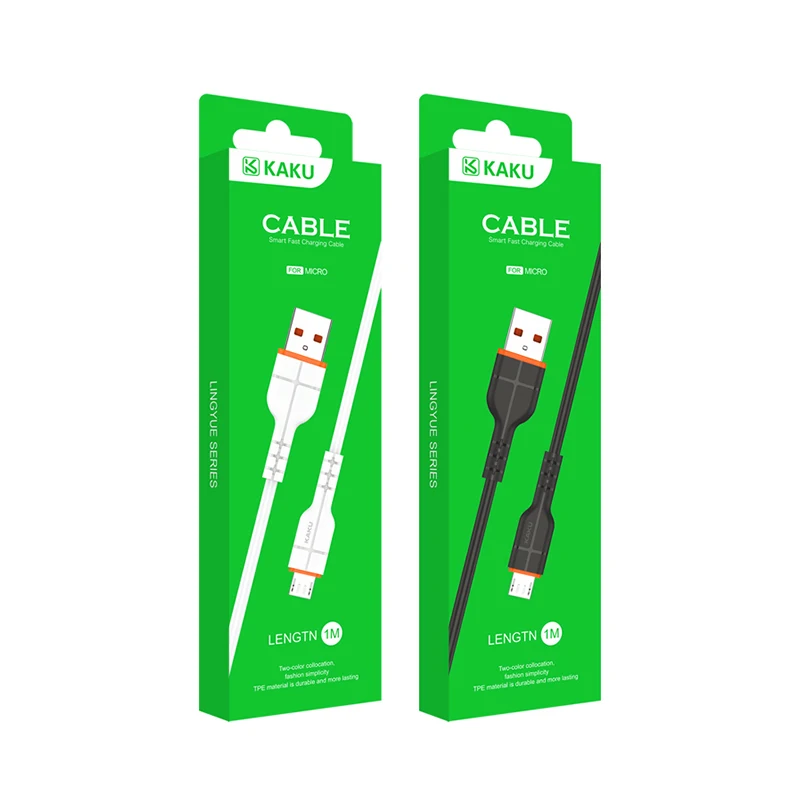 Kakusiga Fast Charging Type-c Micro Usb Charger Cable Mobile Phone 3a ...