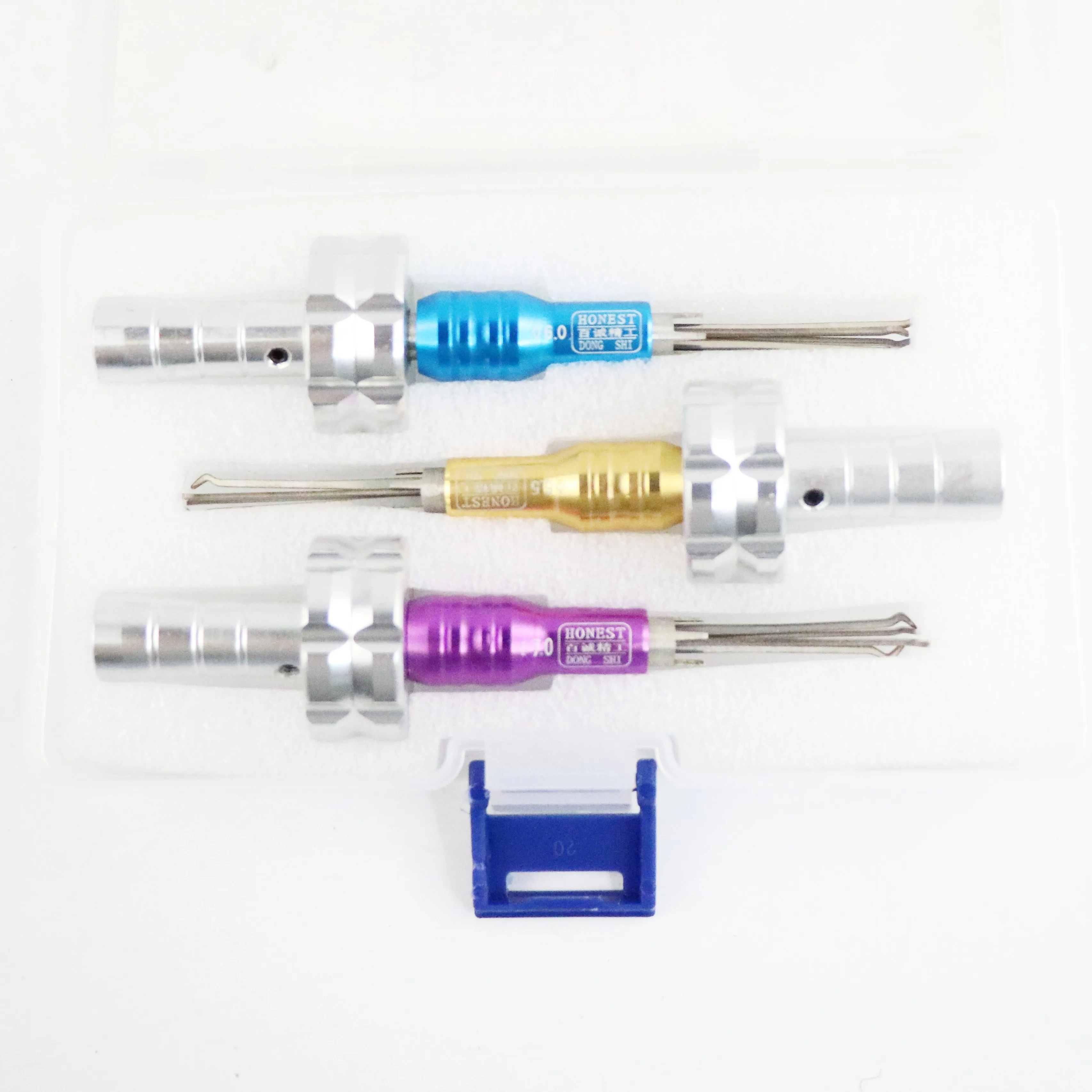 Professional Quantity Stainless Steel Tubular Lock Pick Set Locksmith ...