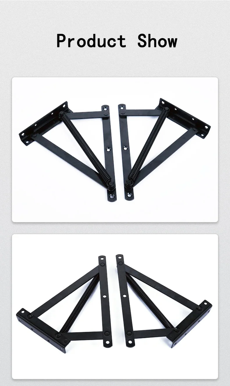 Sofa Mechanism Bed Box Hinge Sofa Folding Triangle Spring Hinge Coffee ...