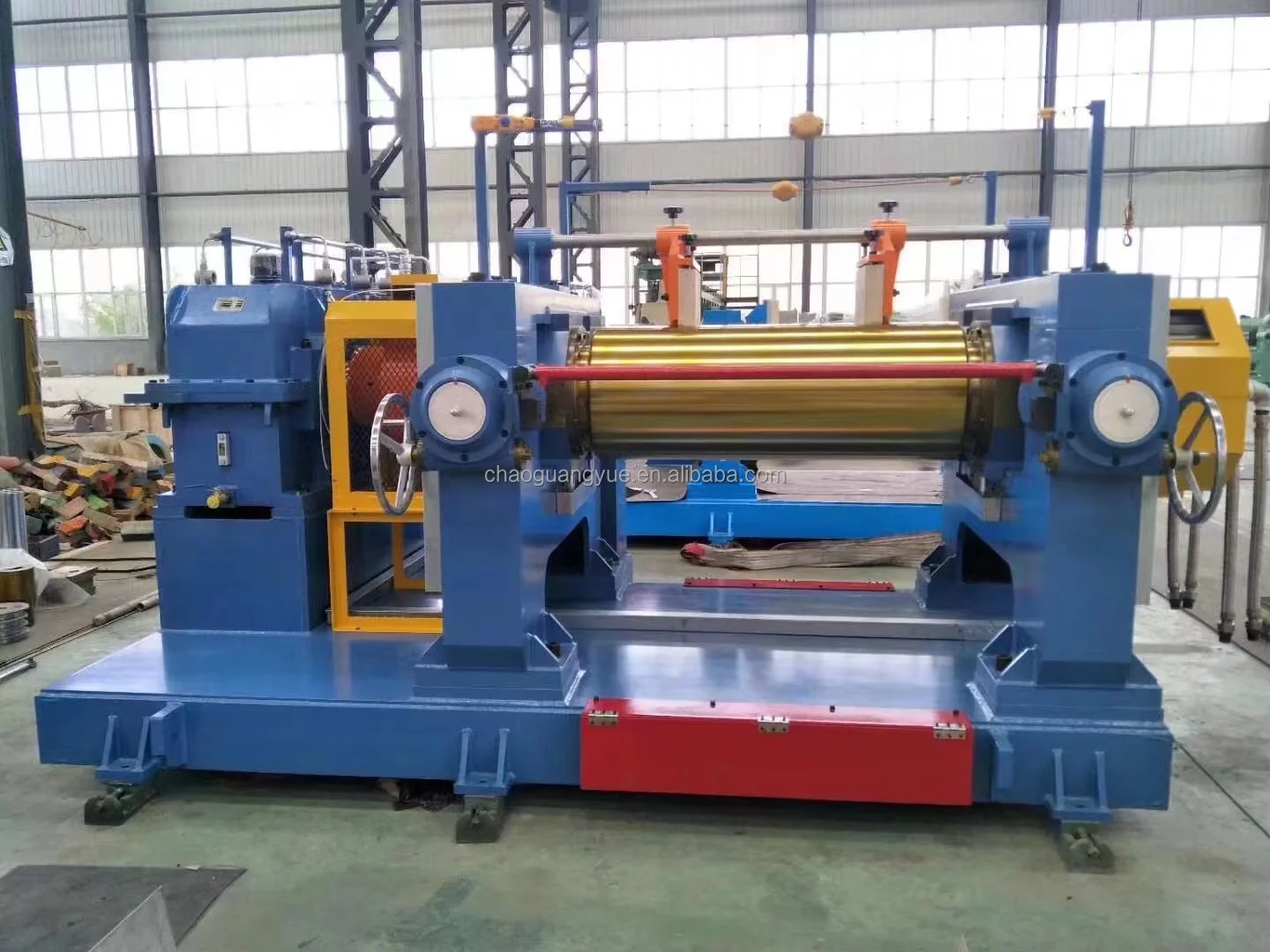 Laboratory Plc Silicone Rubber Open Mixing Two Roll Mill Machine For Plastic Product - Buy Lab ...