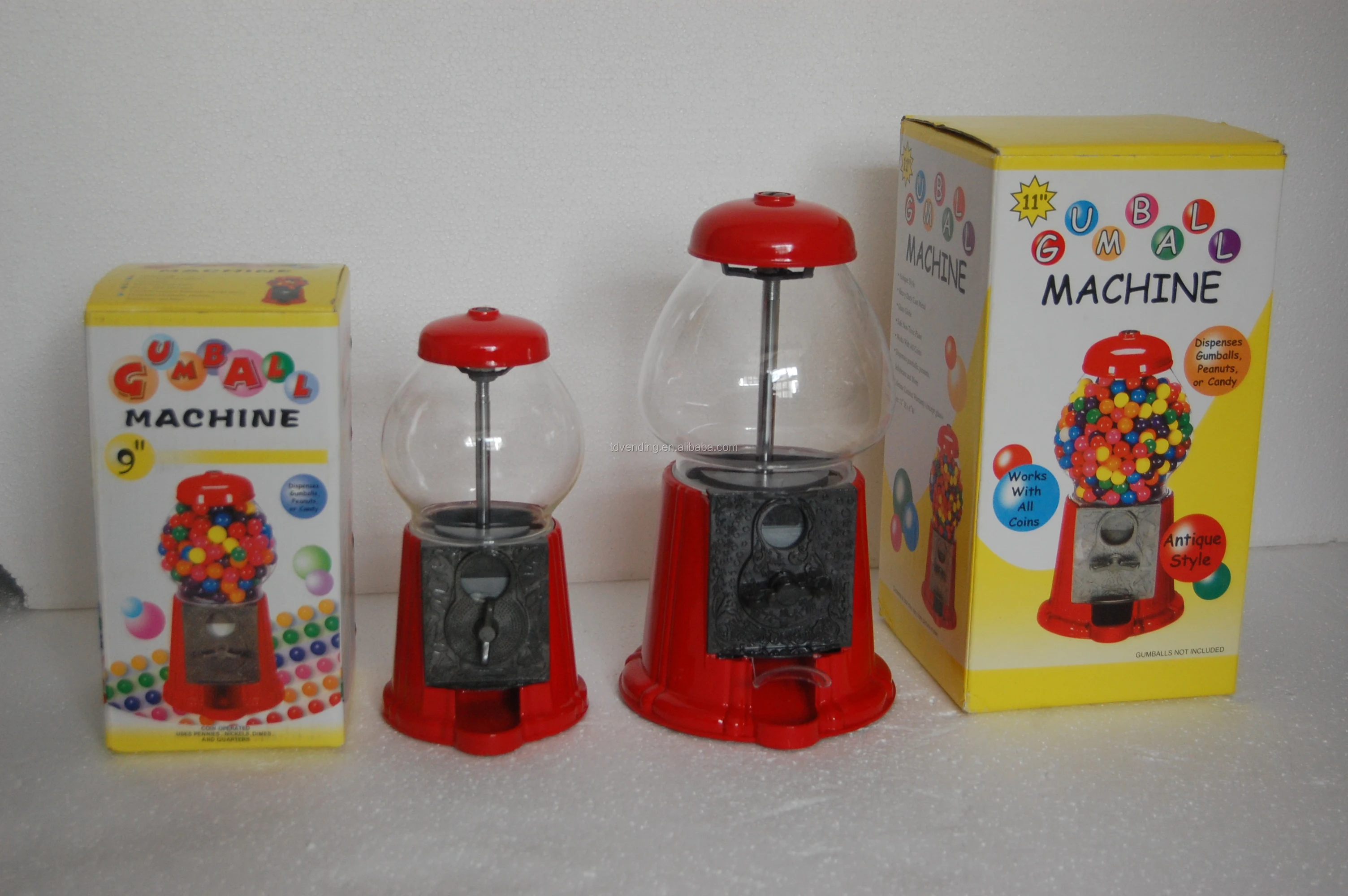 Candy Dispenser Container - Gumball and Chocolate Machine