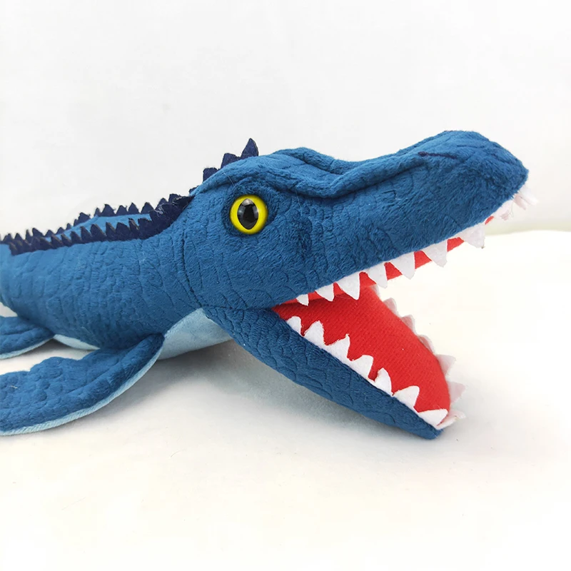 Mosasaurus Stuffed Animal - Realistic Dinosaur Plush Toy