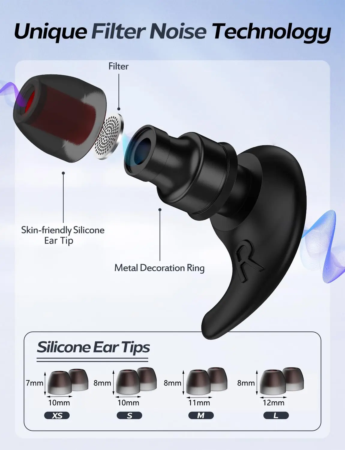 Wholesale Custom Logo Earplugs Sound Reducing Safety Hearing Protection ...