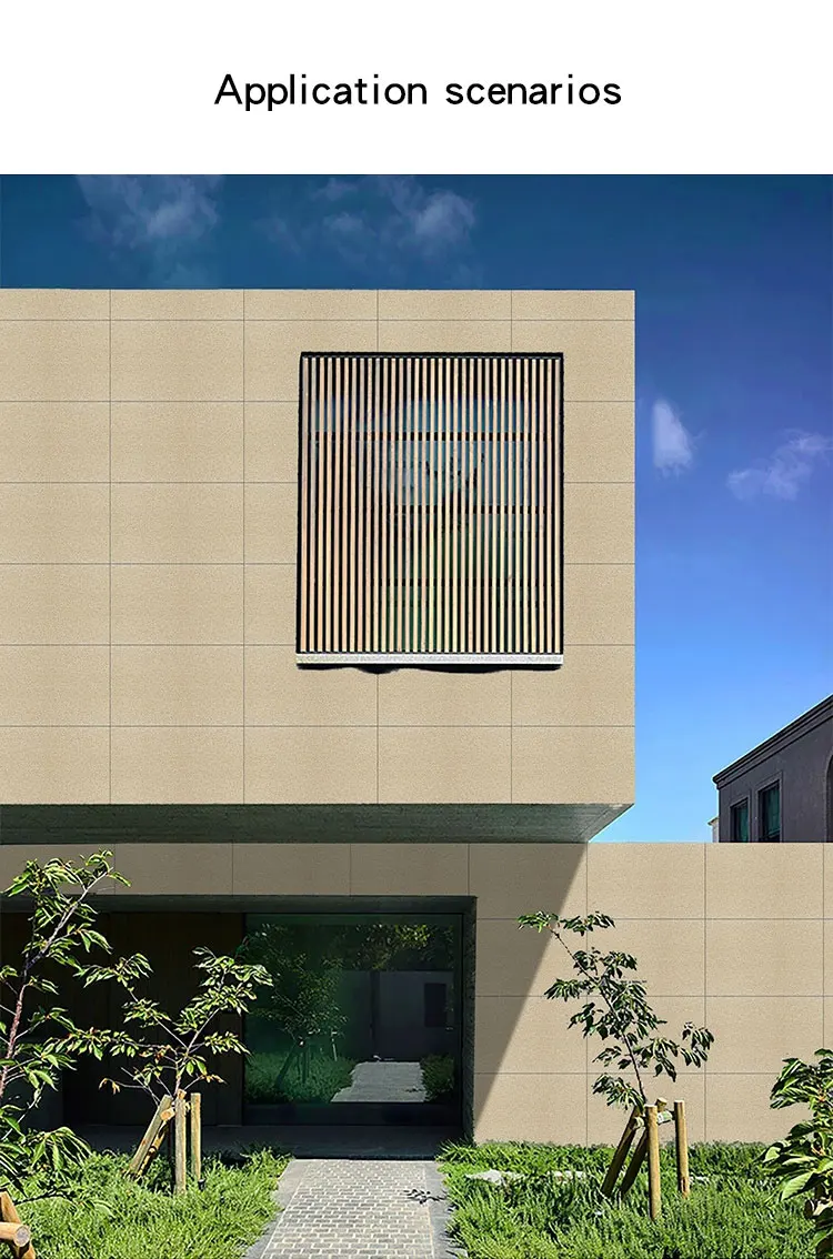 Exterior Wall Cladding Flexible Stone Sheet Planar Granite Natural ...