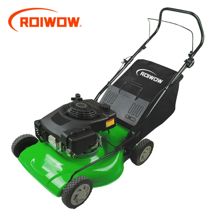 4.0HP Gasoline Power Grass Cutting Machine 18" Inch Hand-Push Self ...