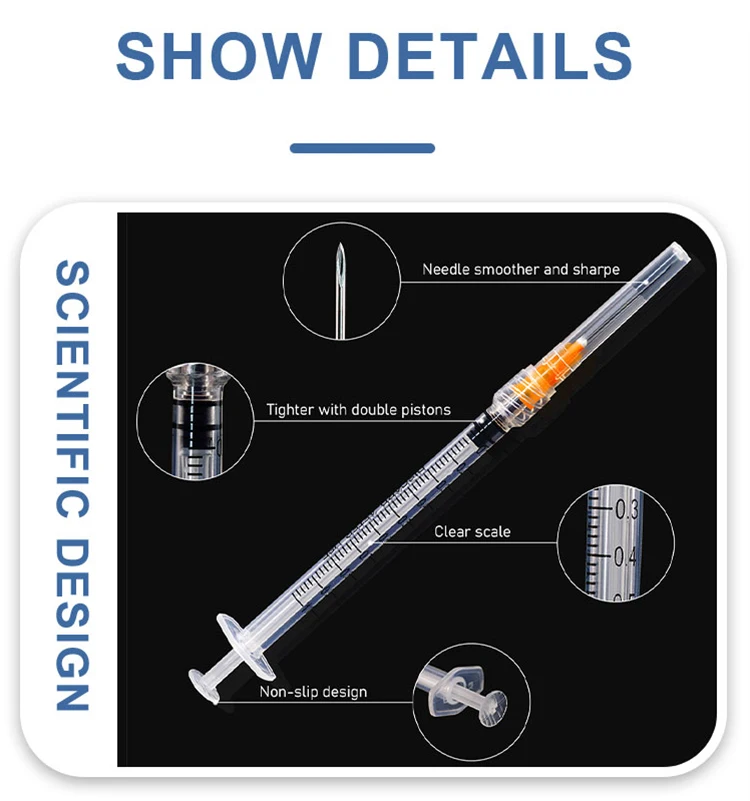 Syringe 5ml Veterinary Syringe Medical Syringes And Needles Disposable ...