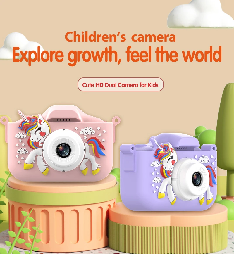 4800w Pixels Children Camera Intelligent Focusing Screen Digital Camera ...
