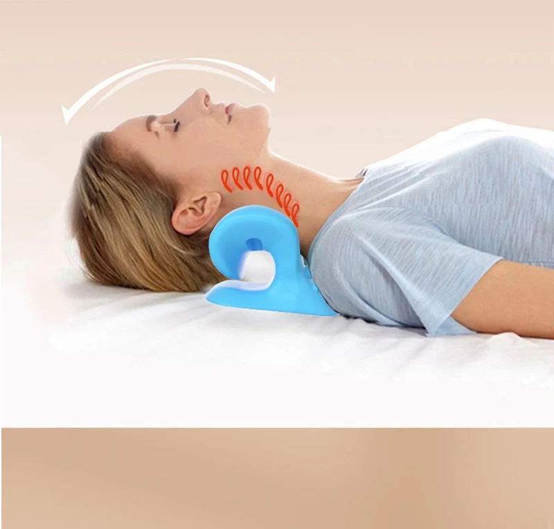 Neck And Shoulder Relaxer,Portable Cervical Traction Device Neck ...