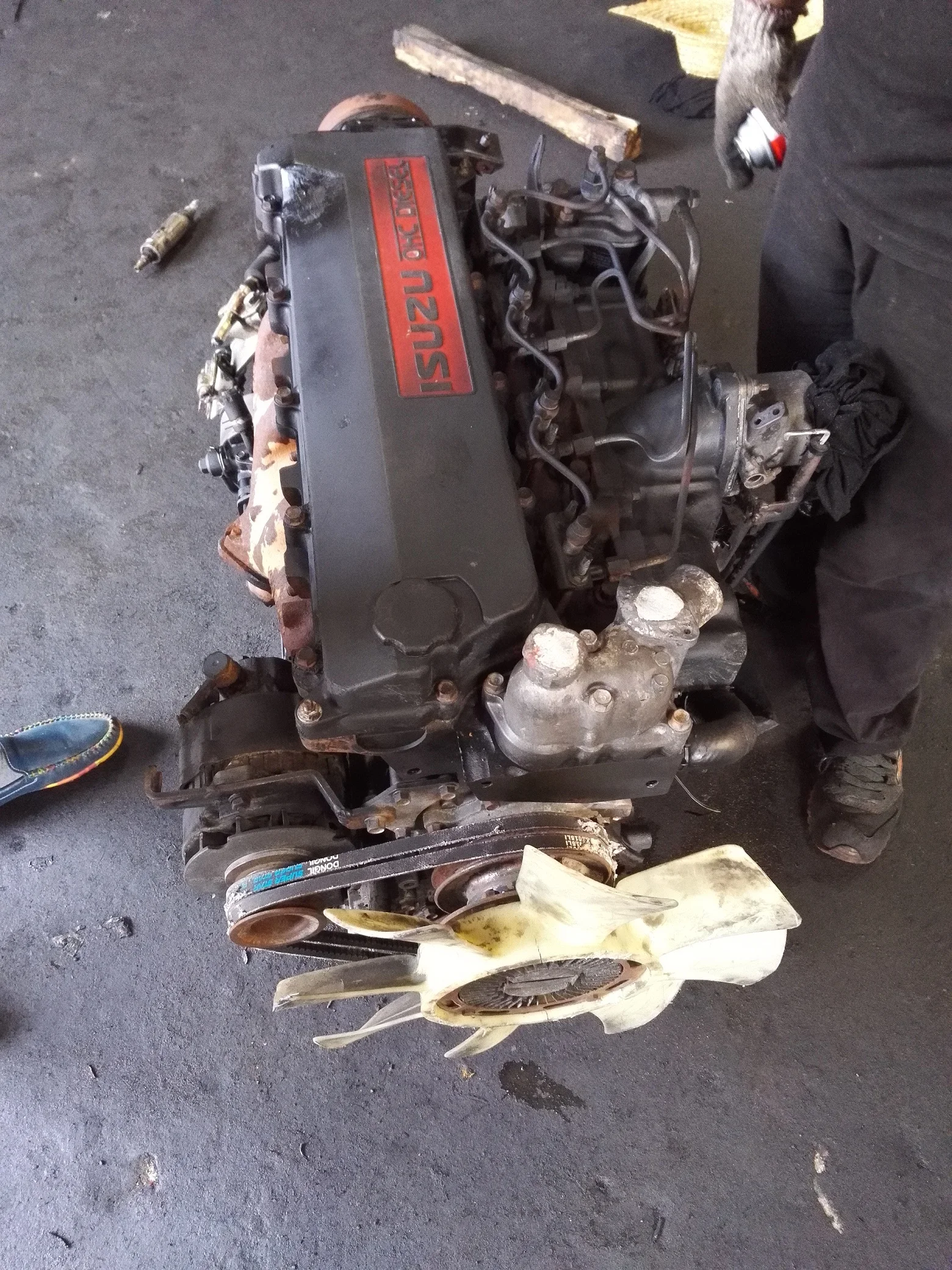 Japan Original Used Isuzus 4 Cylinder Diesel Engine 4ja1 4jb1 4kh1 4hk1 ...