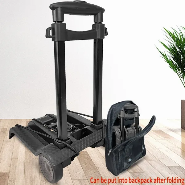 Baoyu By07 Two-wheel Warehouse Trolley Luggage Cart Shopping Trolley ...