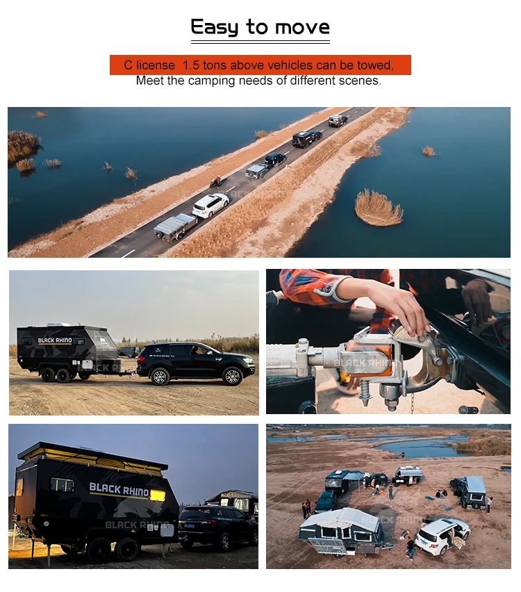 Trans Global Overland XT17HRT - 16ft Hybrid Camper Trailers