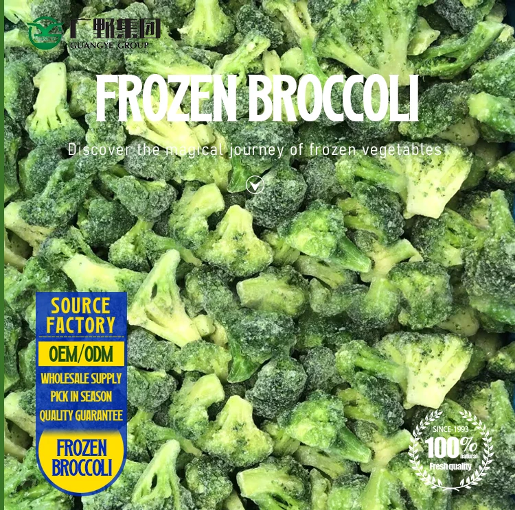 Fresh Vegetables Frozen Broccoli 2023 New Crop Quality Fresh Iqf Frozen Broccoli Cuts Frozen ...