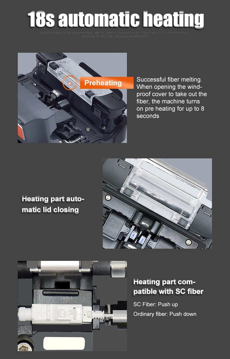 New Ftth Fusion Splicer Ai-6c+six Electromechanical Core To Core ...