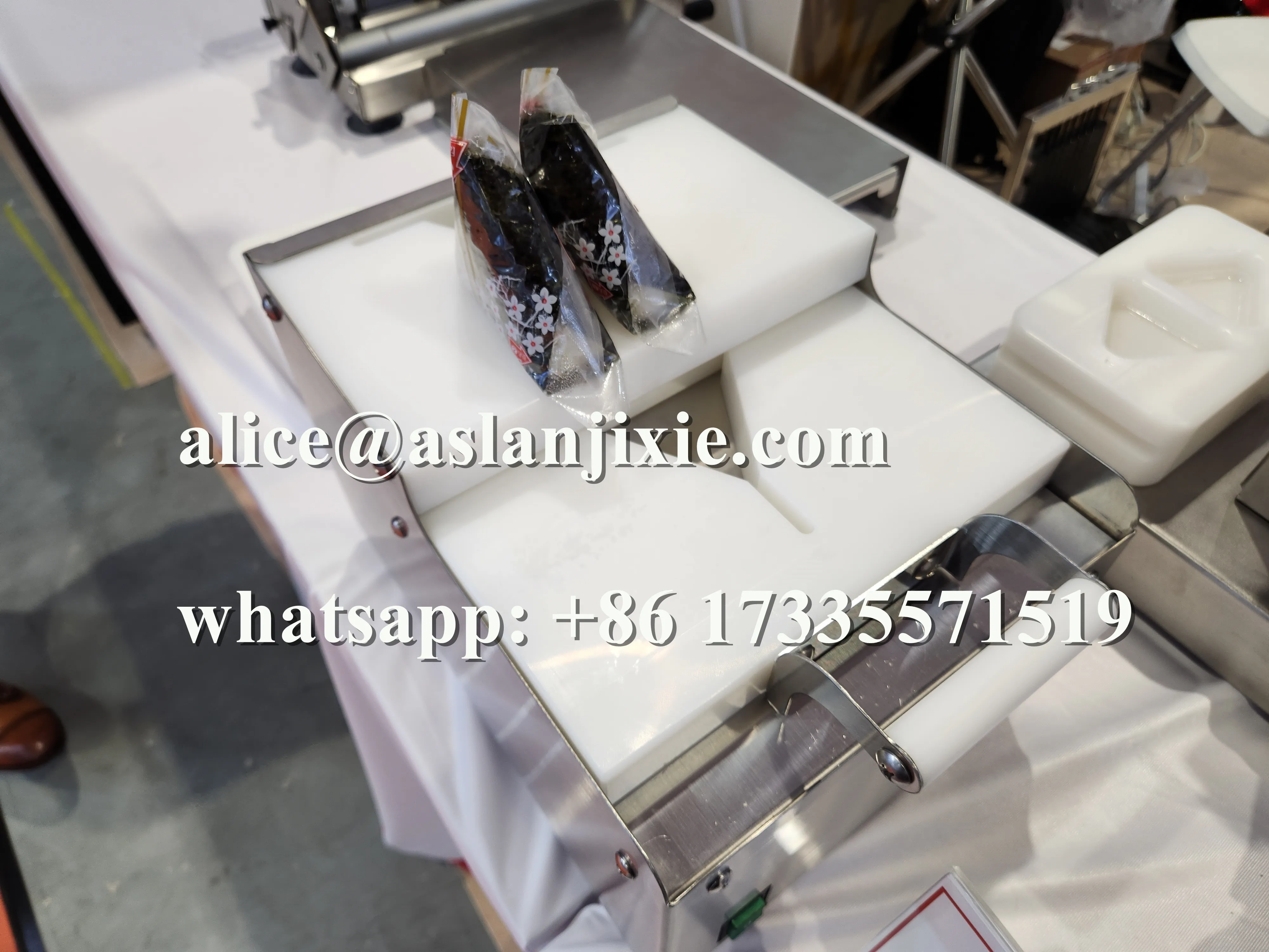 Automatic Onigiri Making & Packing Machine - Efficient Rice Ball ...